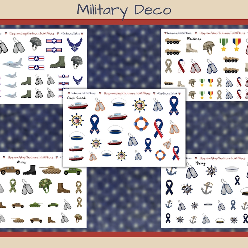 Military Sticker - Etsy