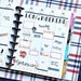 Long Weekend Getaway Planner Stickers Black Script Stickers - Etsy