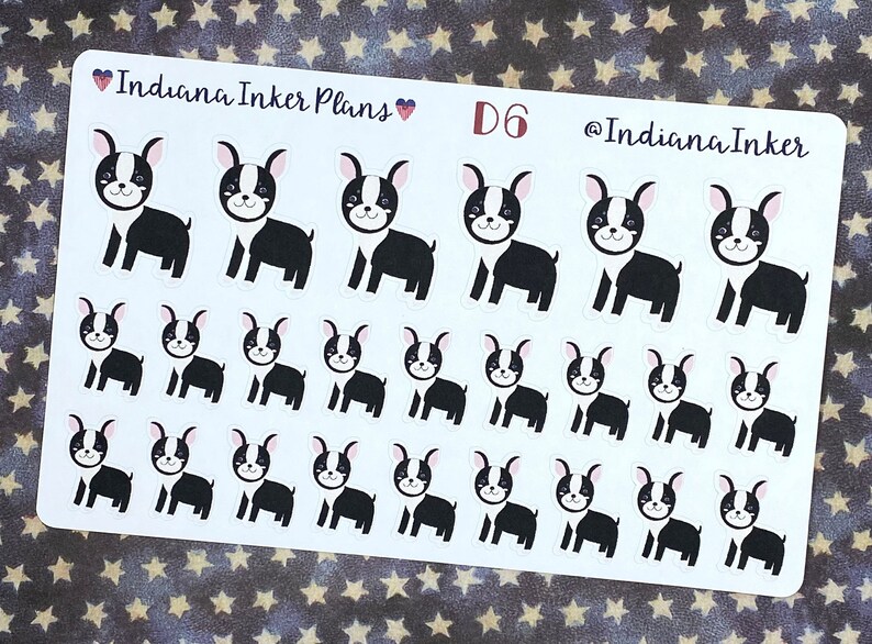 Dog Planner Stickers Doggie Stickers Pet Stickers - Etsy