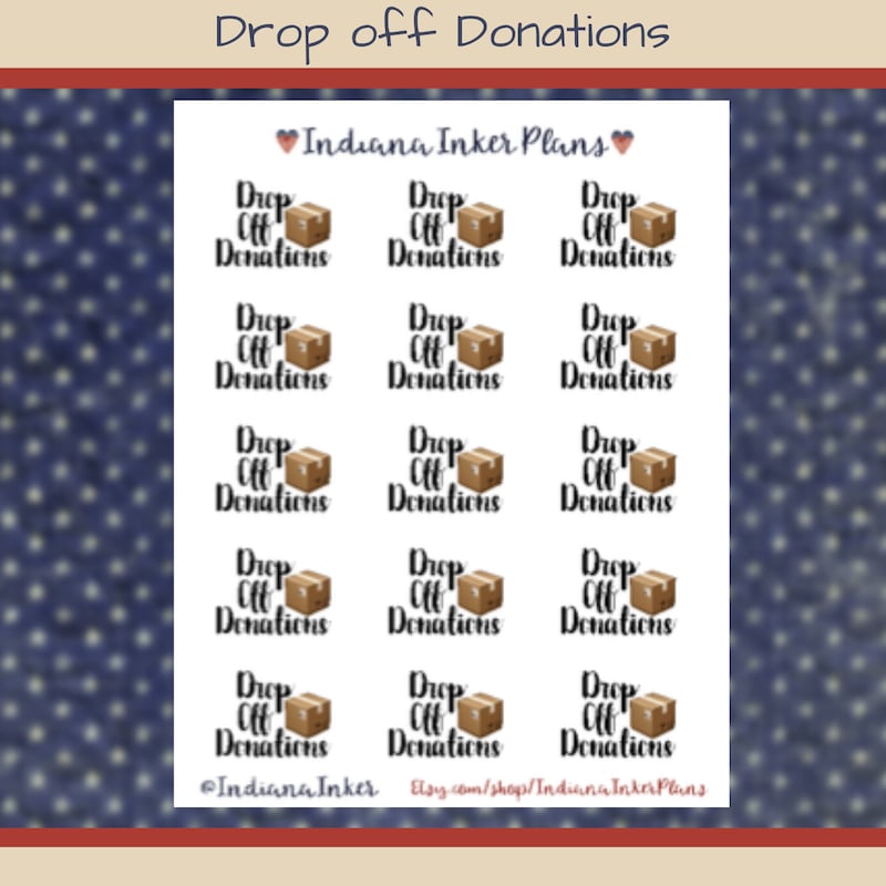 Donation Card - Etsy