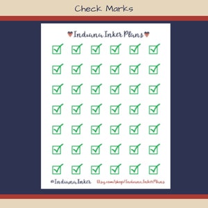 Check Mark Stickers, X Mark, Scrapbooking, Journaling, Notebook ...