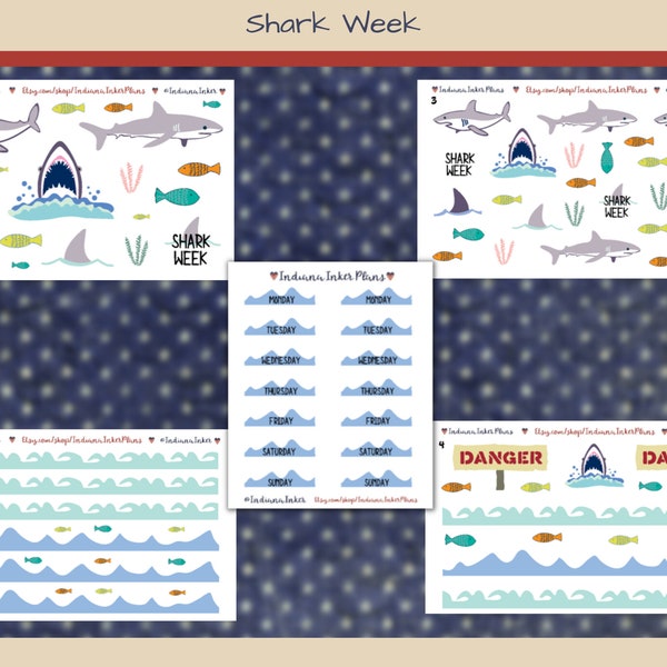 Shark Week - Etsy