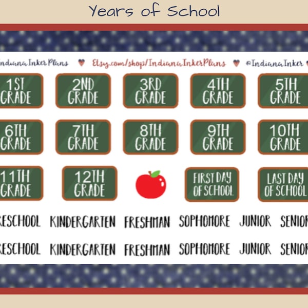 School Scrapbook - Etsy