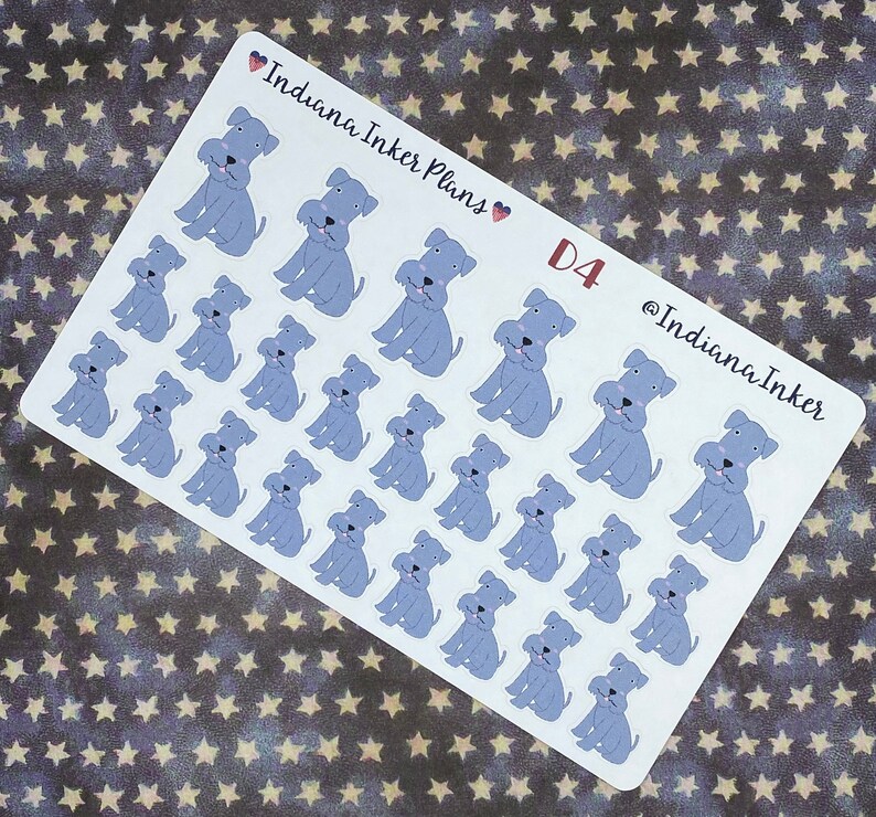 Dog Planner Stickers Doggie Stickers Pet Stickers - Etsy