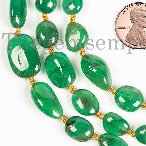Tumbled Emerald - Etsy