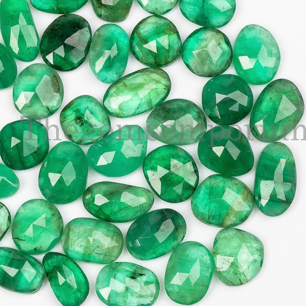 Emerald Cabochon Rose Cut - Etsy