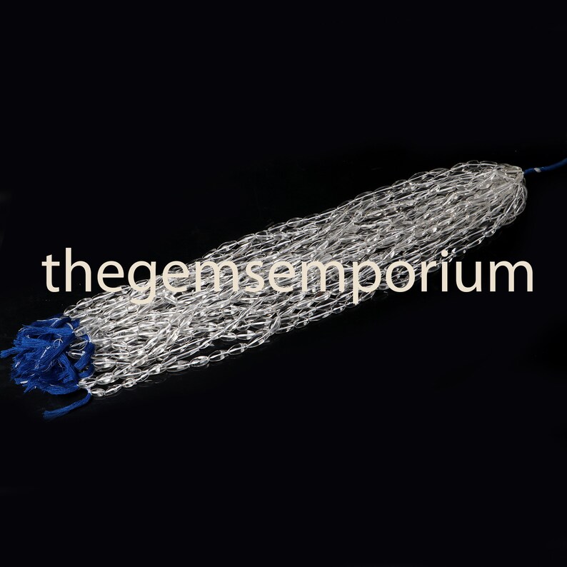 Rock Crystal Plain Smooth Loi Shape Beads, Rock Crystal Loi Shape Beads ...