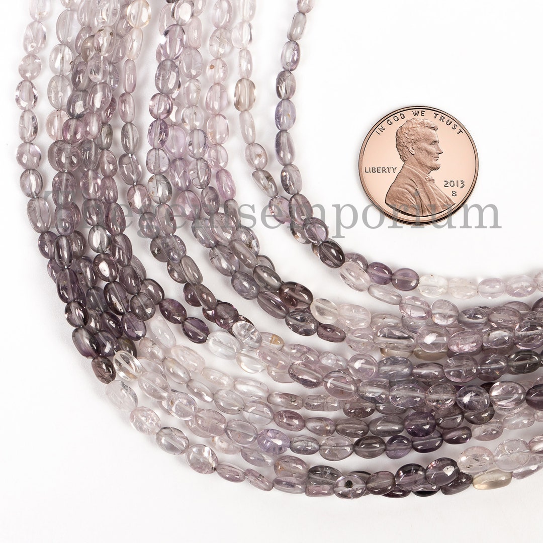 Rare! Shaded Violet Smooth Oval Beads,loose Spinel Beads,straight Drill ...