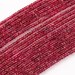 Exclusive Rare! Burma Spinel Rondelle Necklace, 2.5-5mm Red Spinel ...