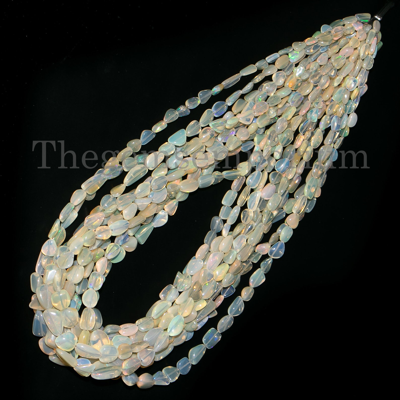 Natural Ethiopian Opal Plain Nugget Gemstone Beads Ethiopian | Etsy