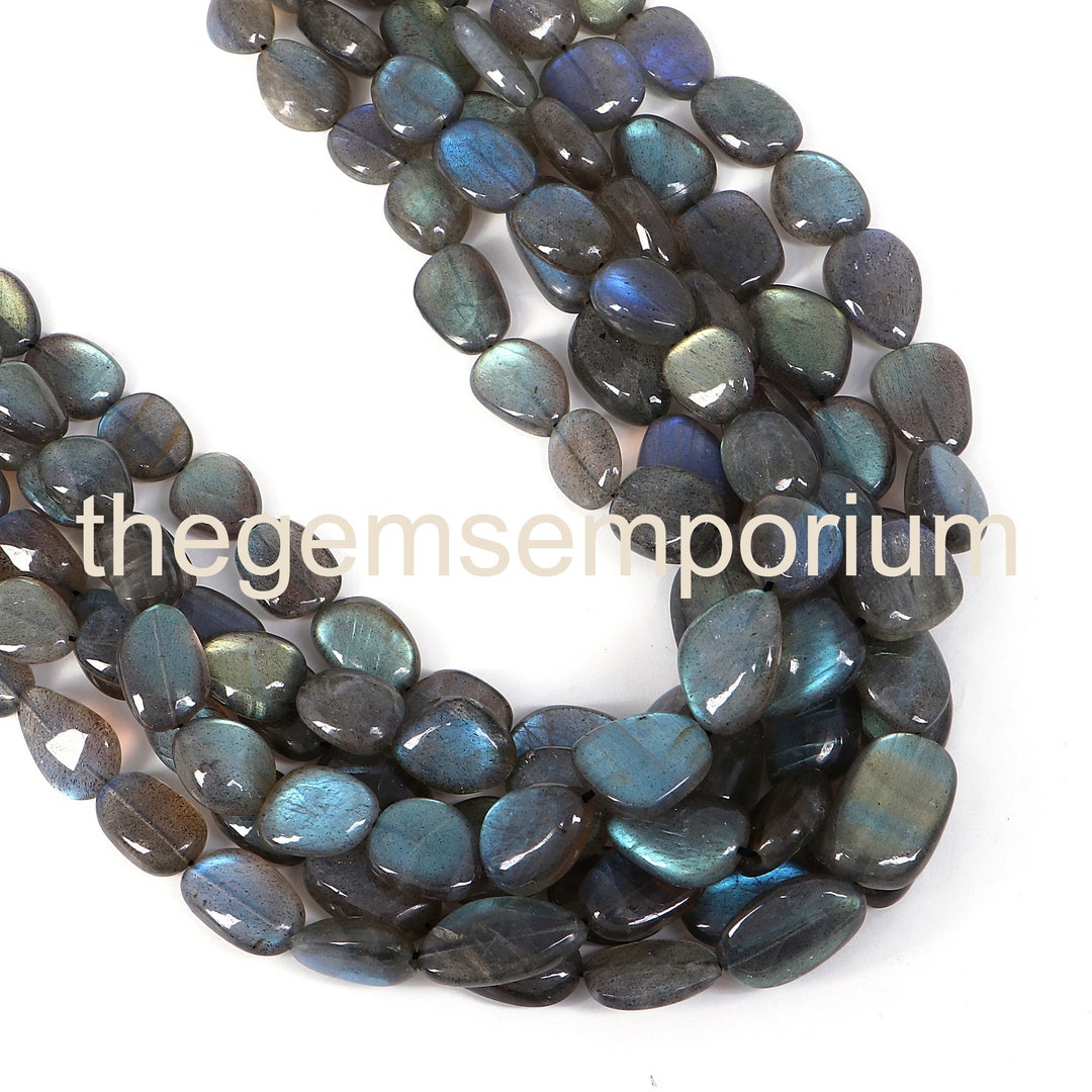 Labradorite Smooth Nugget Shape Gemstone Beads Labradorite - Etsy