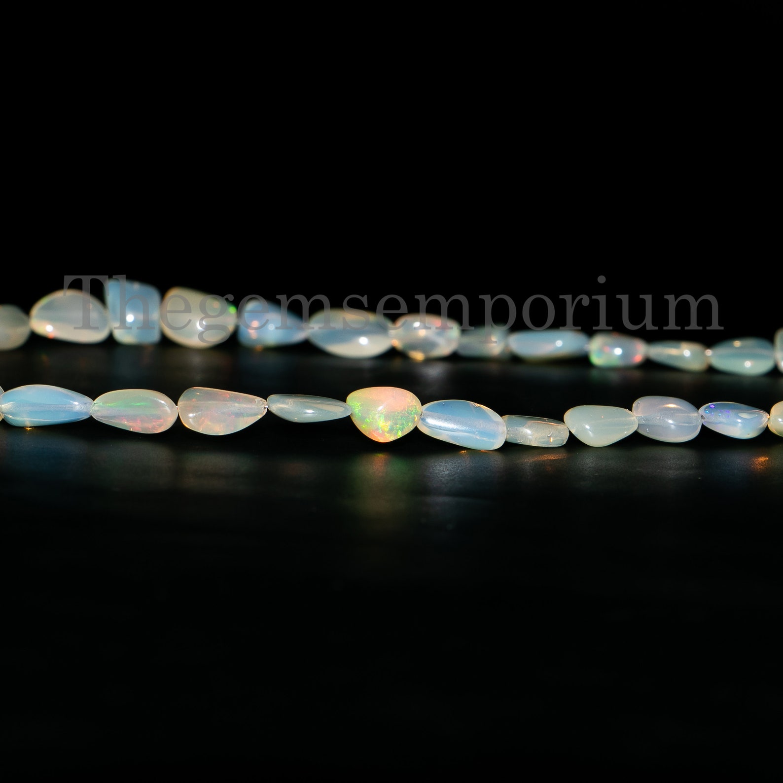 Natural Ethiopian Opal Plain Nugget Gemstone Beads Ethiopian | Etsy