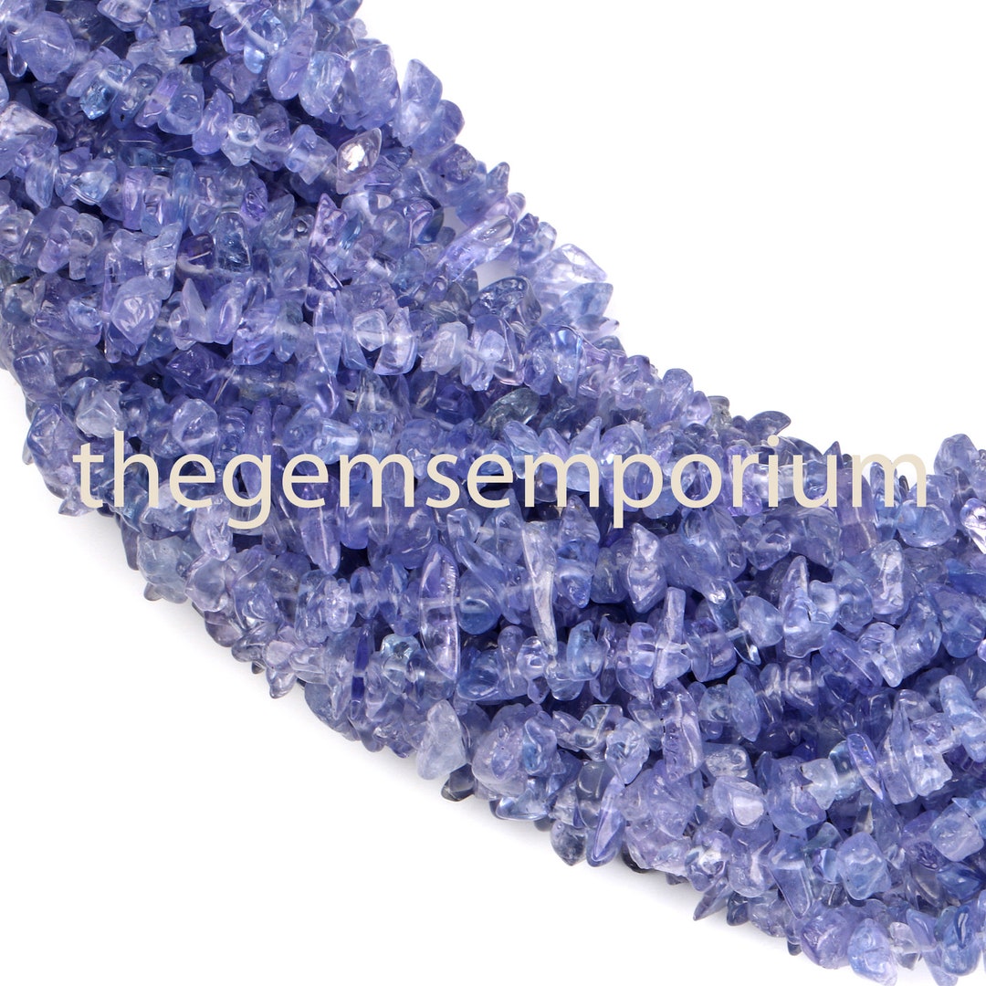 Tanzanite Chips Beads, Tanzanite Beads,tanzanite Faceted Chips ...
