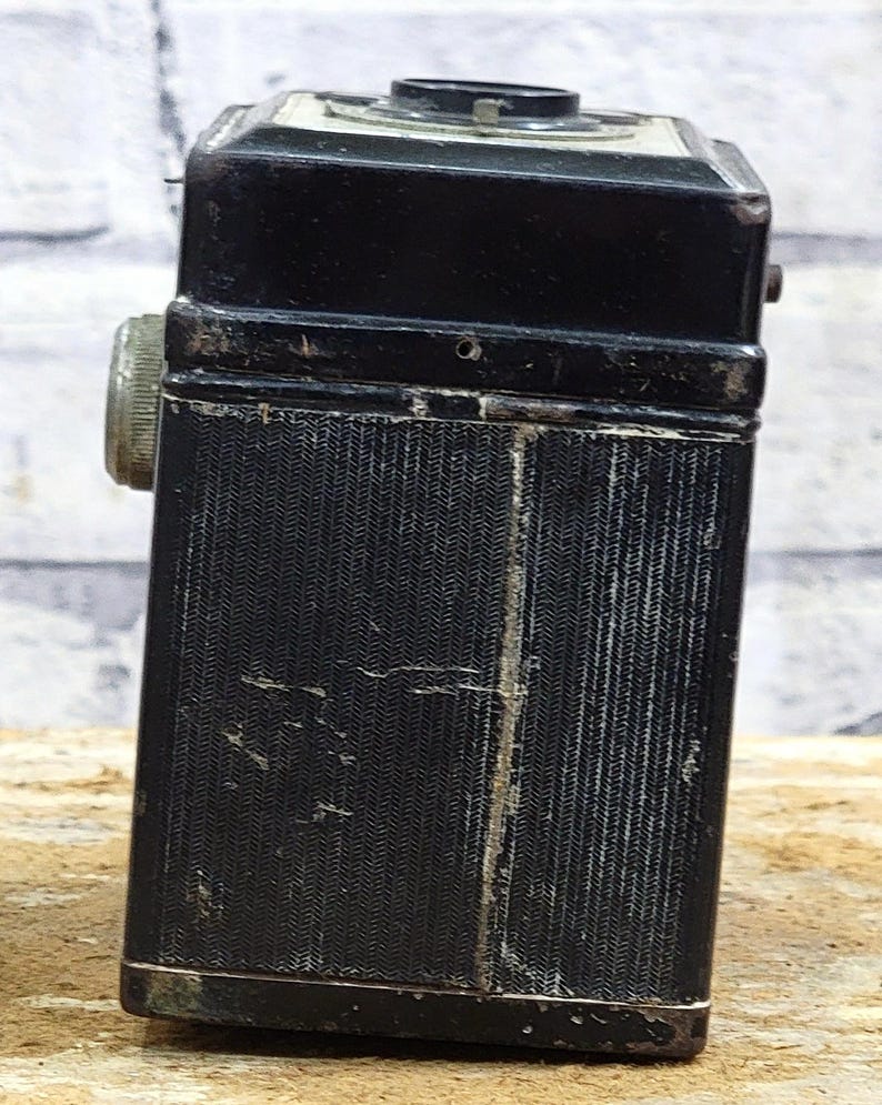 Vintage Ferrania Zeta Duplex Camera: Rare Italian Collectible Display ...