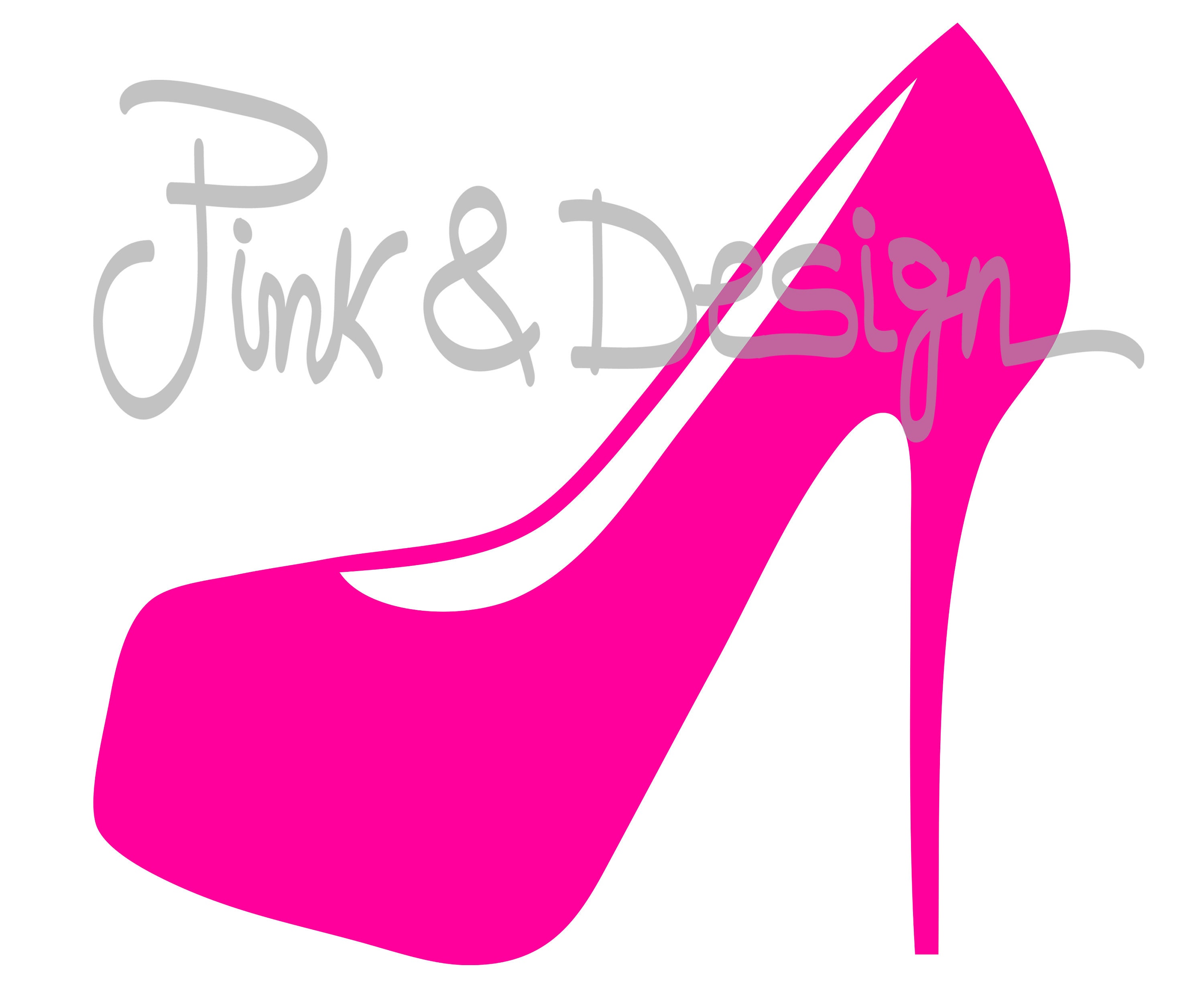 Pink Shoe Clip Art