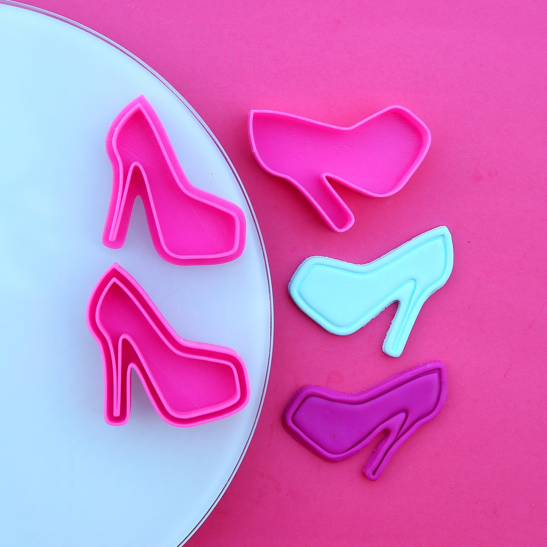 High Heels Polymer Clay Shapeembossing Cutters Stamp Earring Cutters ...