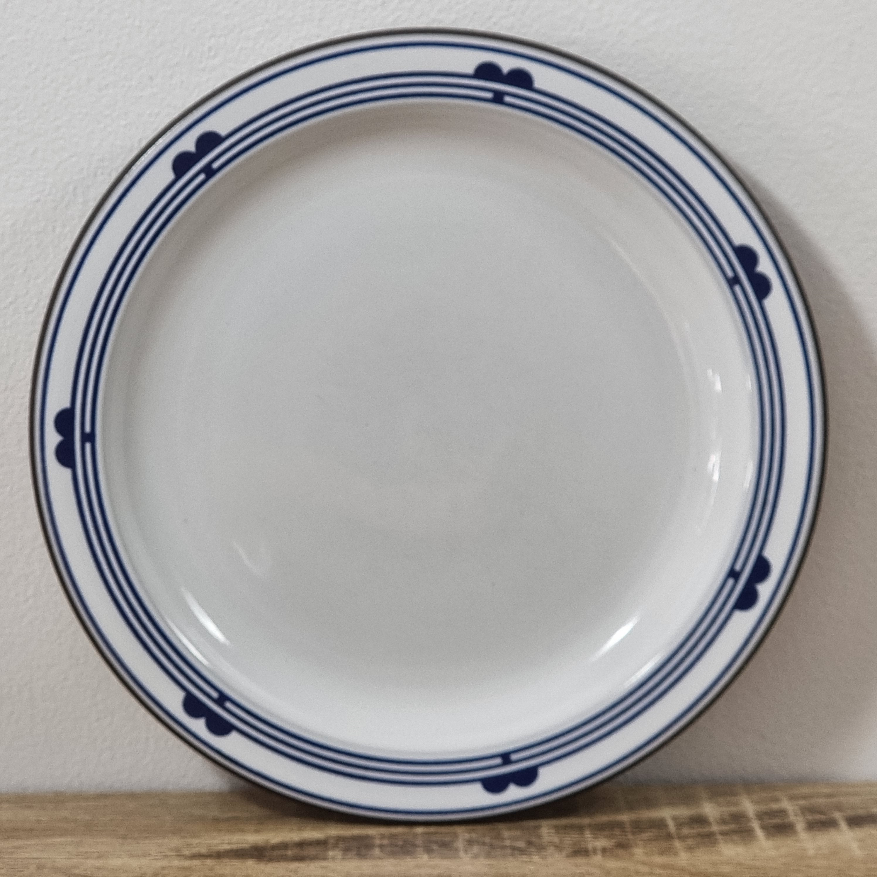 Vintage HORNSEA DANUBE Side Bread Plate Blue White Danish - Etsy