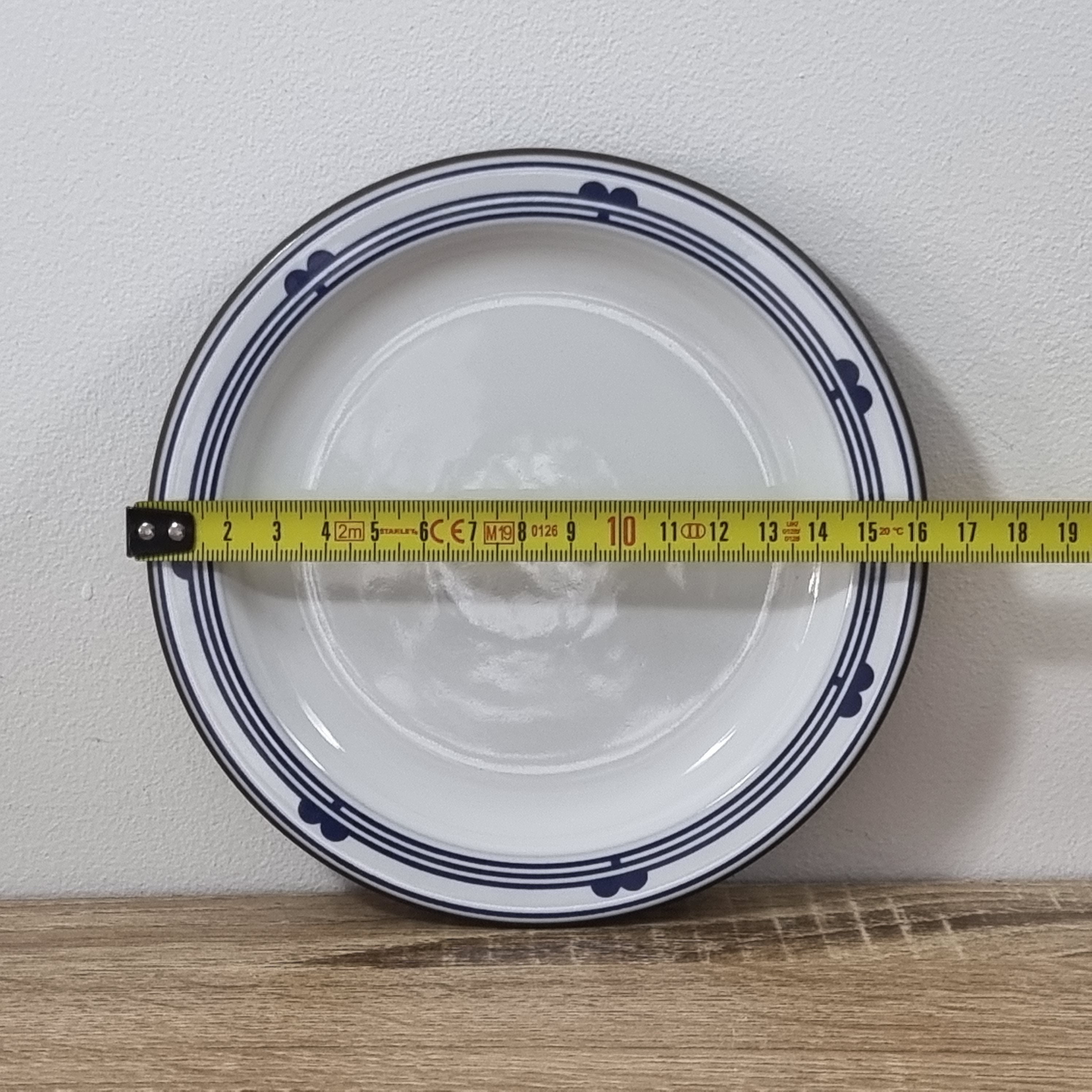 Vintage HORNSEA DANUBE Side Bread Plate Blue White Danish - Etsy