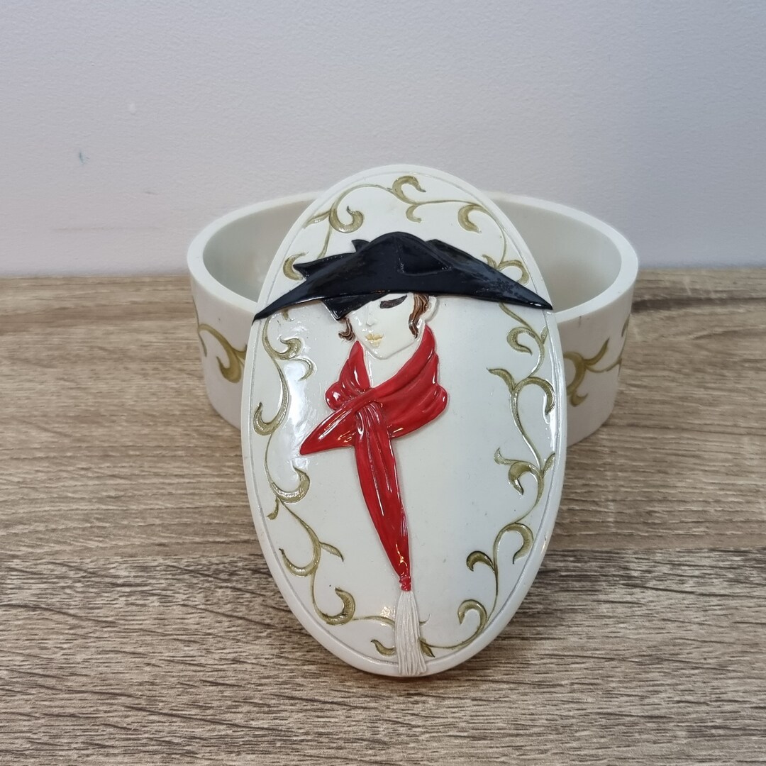 Fabulous 1970s Jewellery Trinket Box Mod Beatnik Mod Bohemian Decor - Etsy