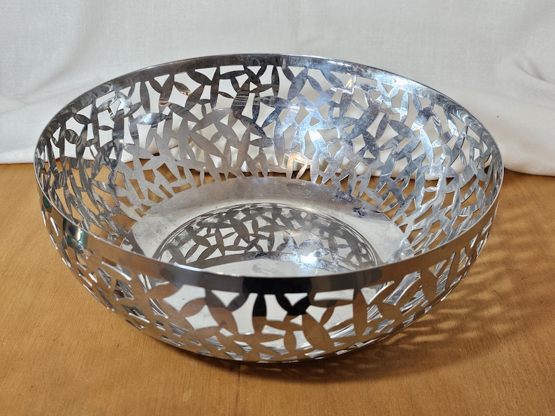 Large Alessi “cactus” Bowl by Marta Sansoni (2002) – Italian Stainless ...