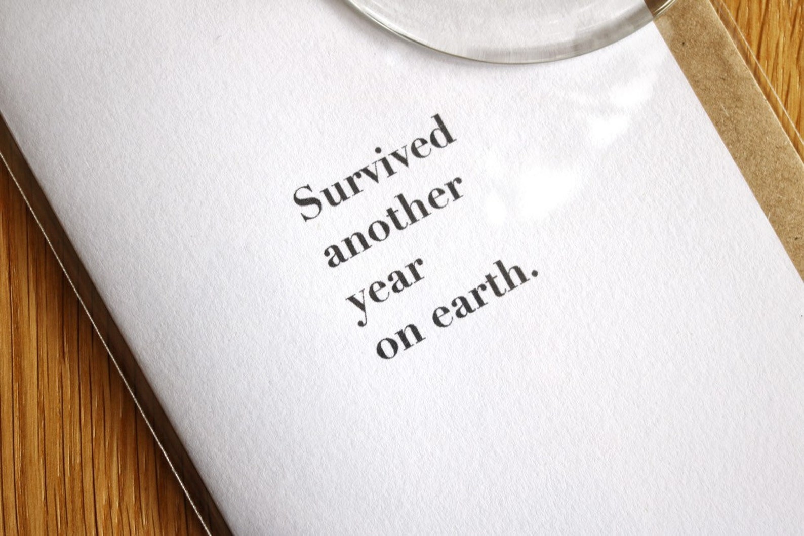 Survived Another Year Birthday Celebration Card | Etsy