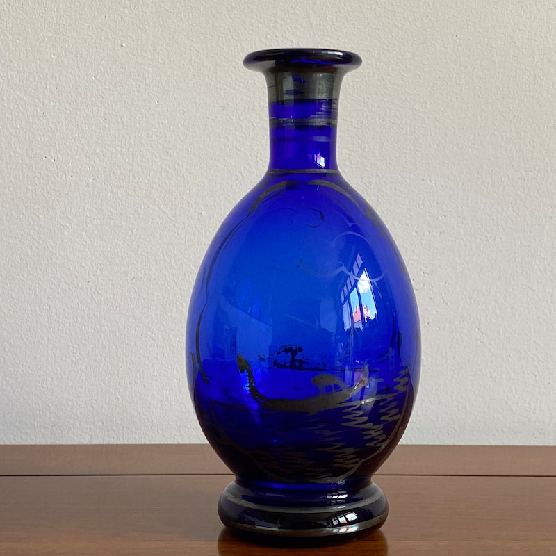 Venetian glass gondola blue - Etsy.de