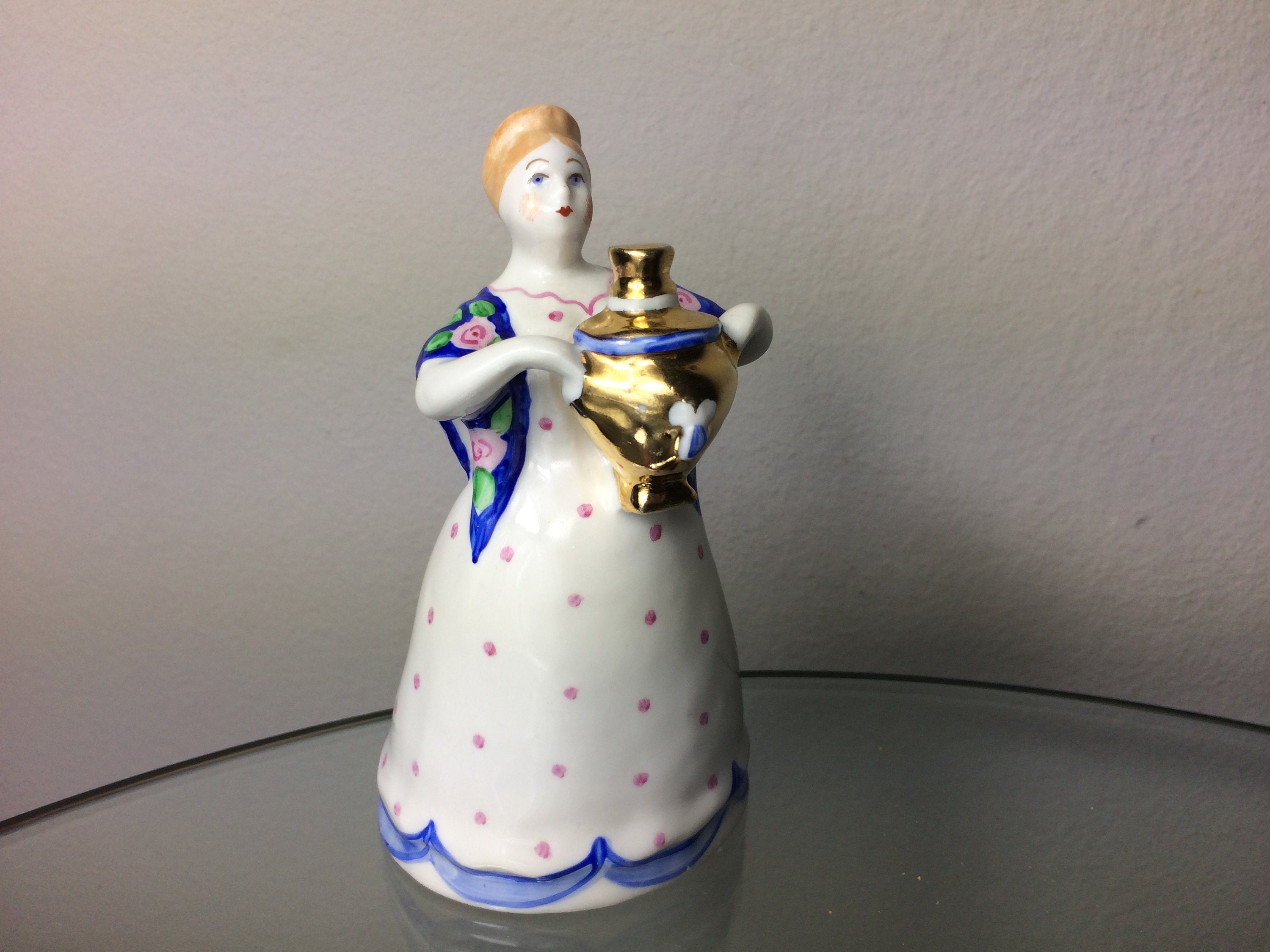 Porcelain figurine Virgin Mary Soviet ceramics Collectible figurine Art ...