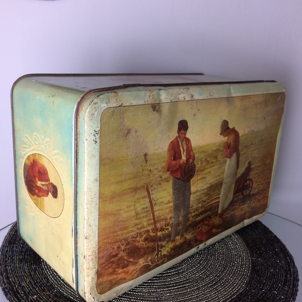 Large Tin Box - Etsy
