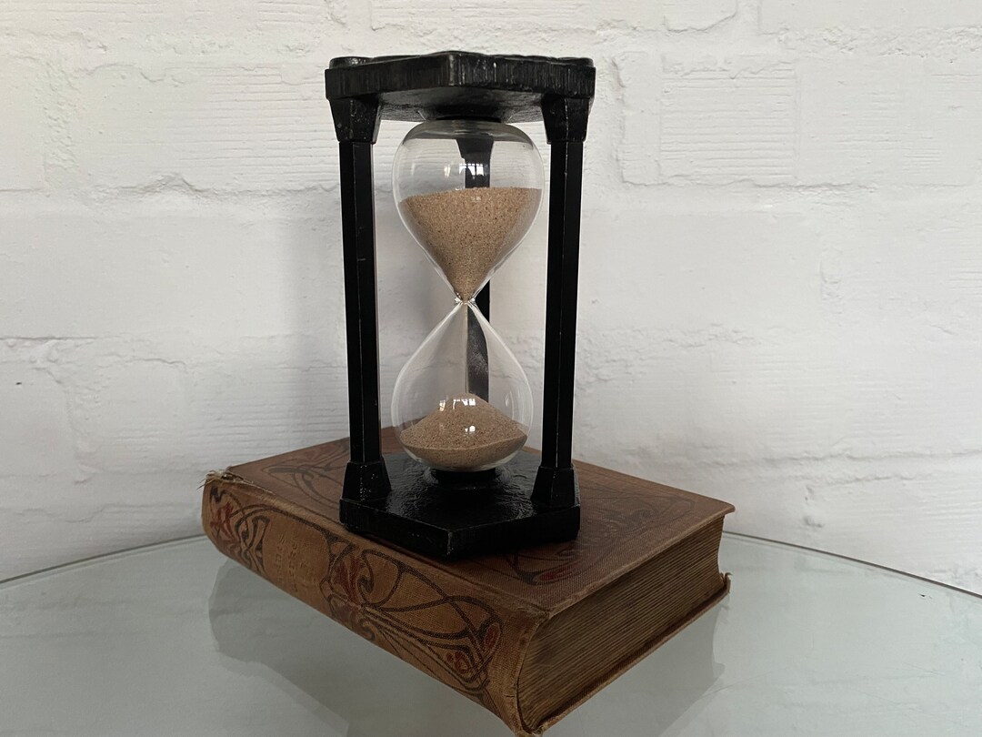 Hourglass Cast Iron Vintage Timer Home Decor - Etsy