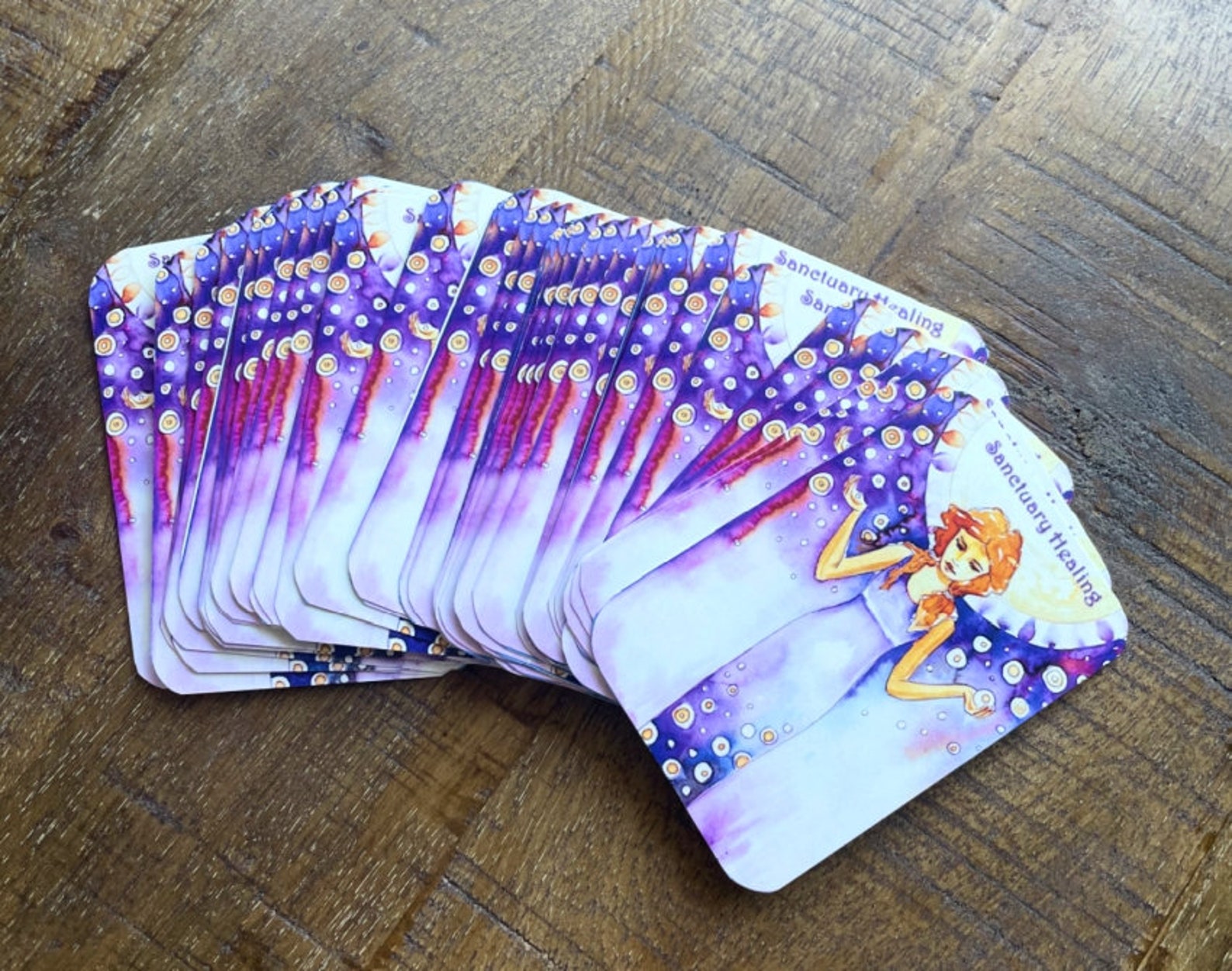 Sanctuary Healing Oracle Cards, Printable Oracle Healing Cards, Soul ...