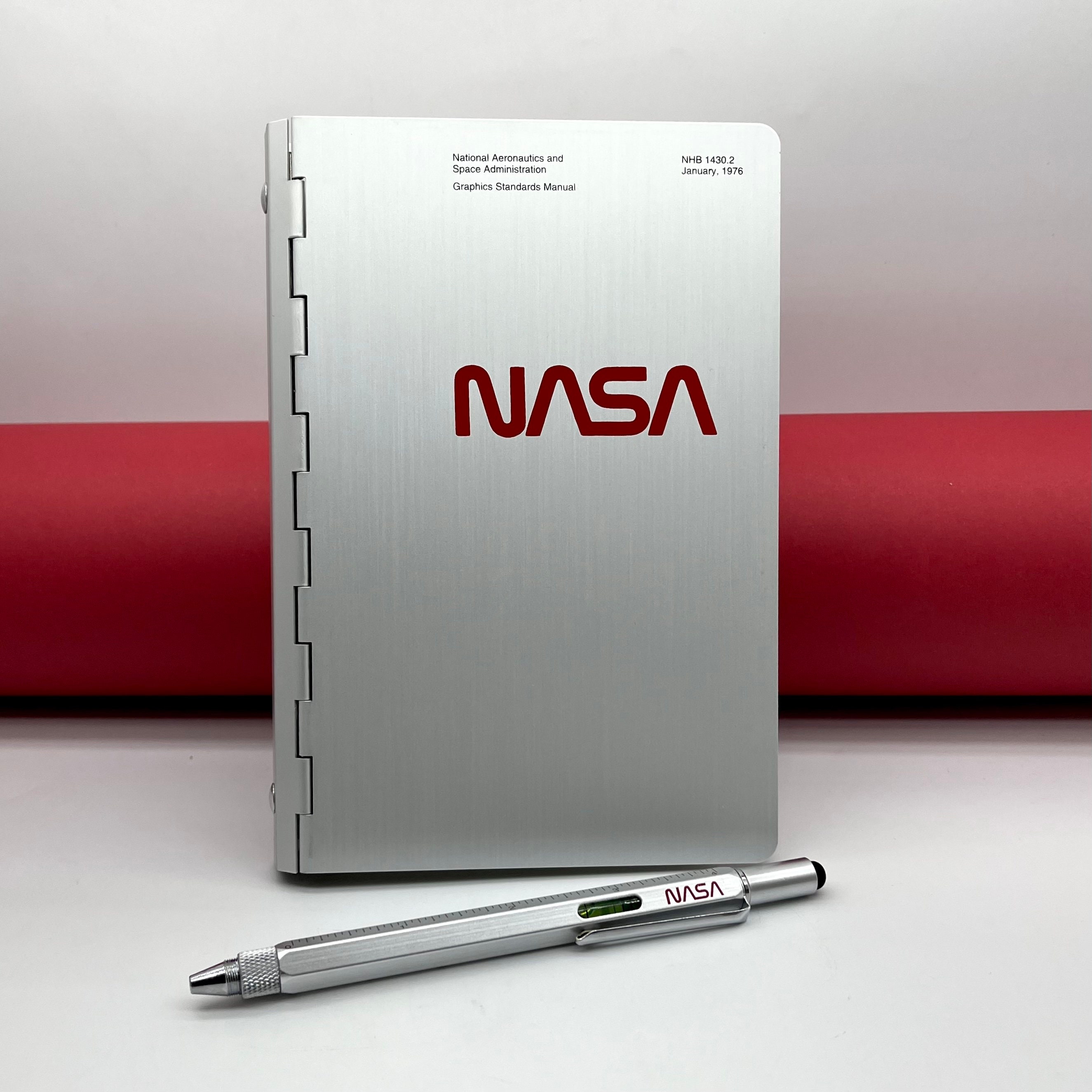 NASA Notebook Metal Cover Notepad NASA Notepad Airplane - Etsy