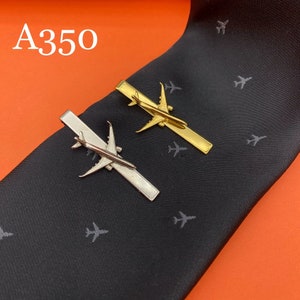 Tie Clip Airplane, Aviation, Plane Tie Clip, Airbus, Boeing, Antonov ...