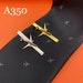 Tie Clip Airplane, Aviation, Plane Tie Clip, Airbus, Boeing, Antonov ...