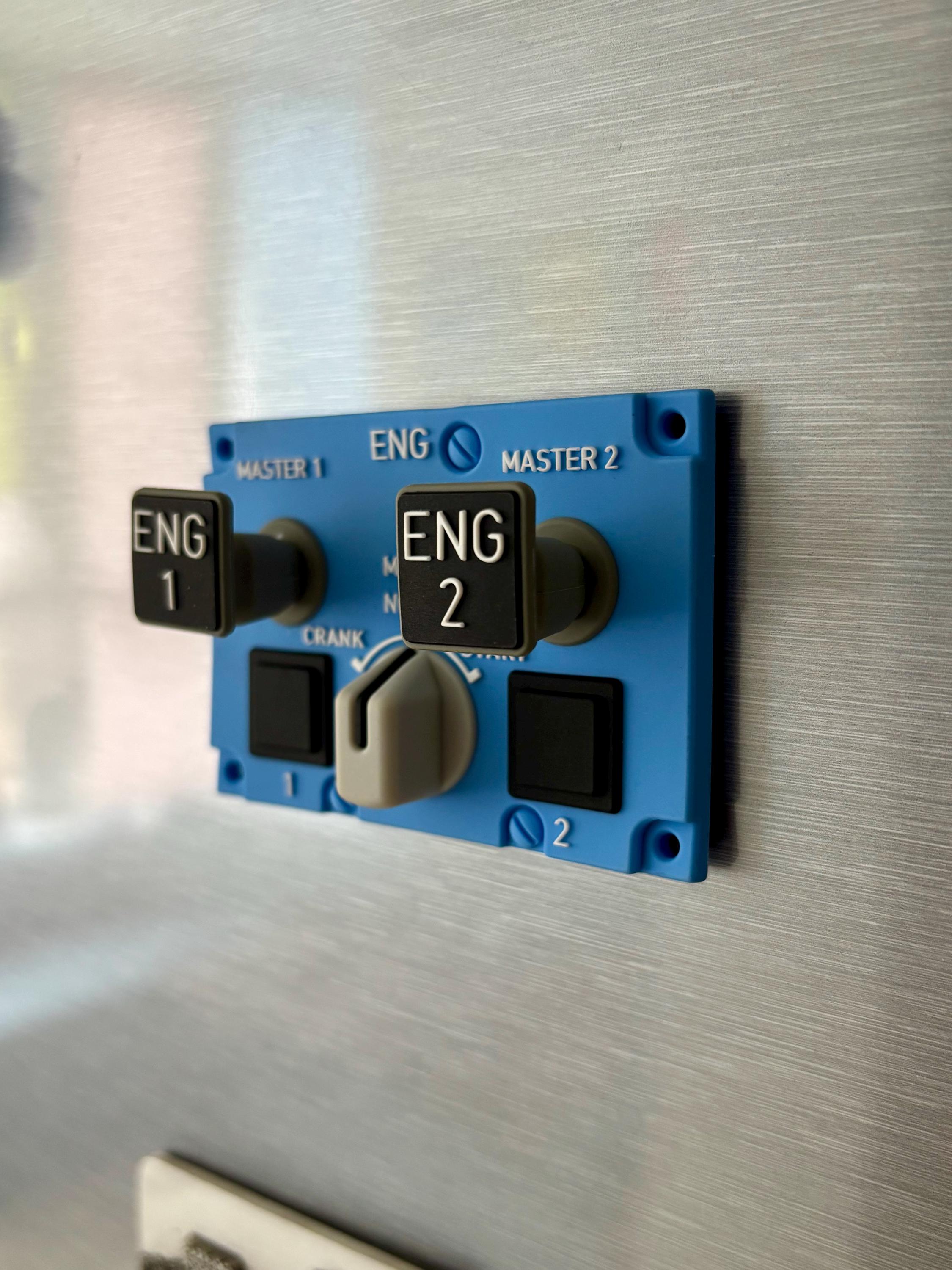 Magnet Keyholder Engine Start Panel, Magnet Keyholder, Airbus, A320 ...