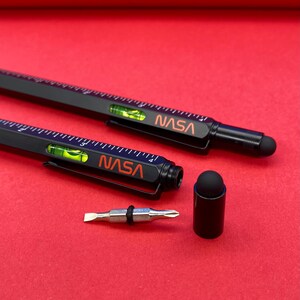 NASA Notebook BLACK, Metal Cover, Notepad, NASA Notepad, Airplane ...