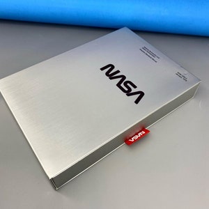 NASA Notebook, Metal Cover, Notepad, NASA Notepad, Airplane, Plane ...