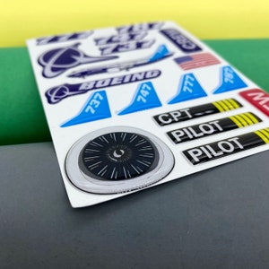 Sticker Pack Boeing, Aviation Stickers, Boeing Company, B777, B787 ...