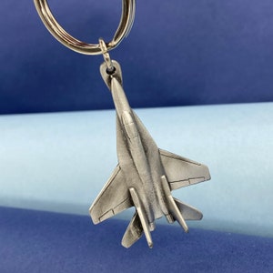 Airplane Keychain, Metal Keychain With Plane, Helmet Keychain, Fulcrum ...
