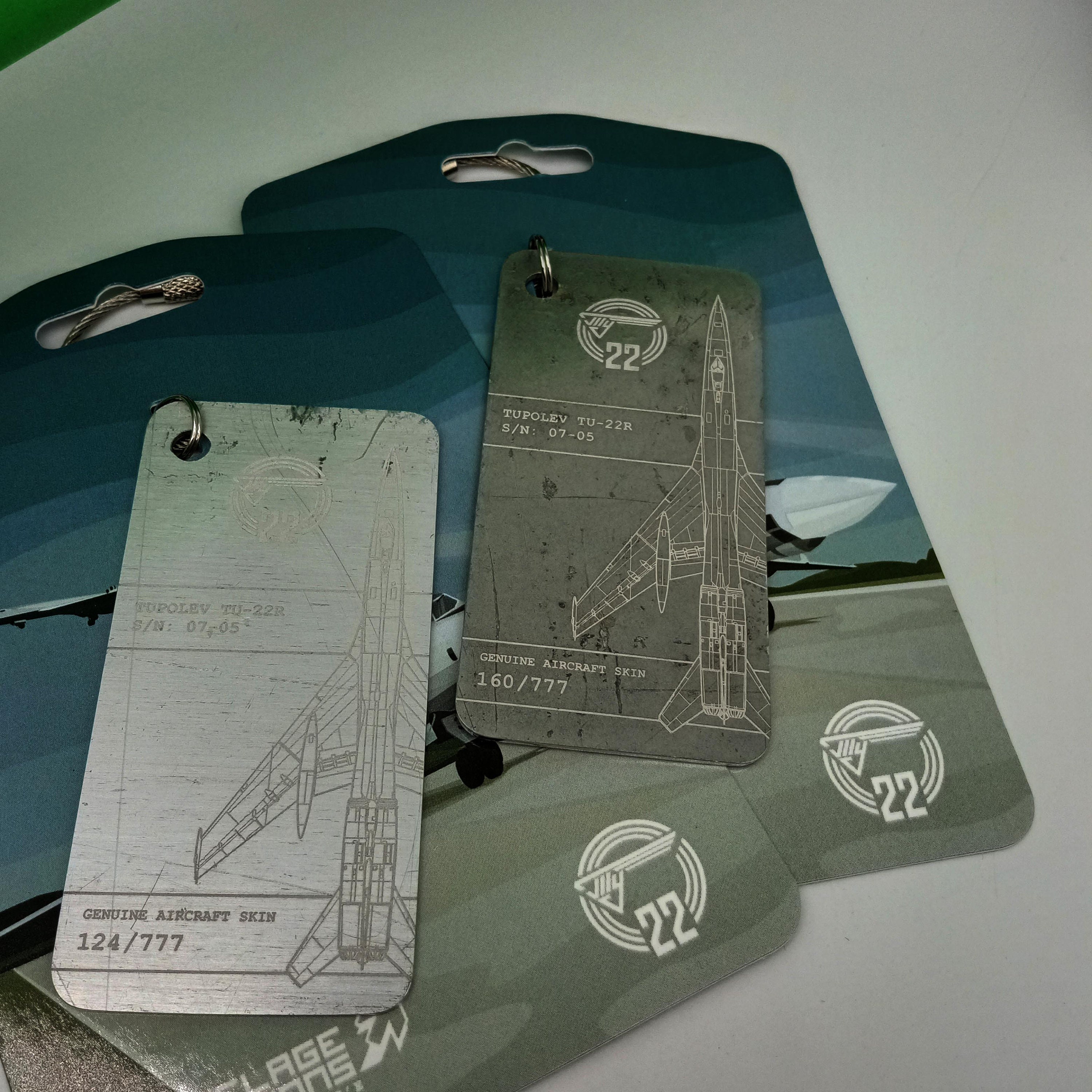 Keychain Tag TU-22R Tupolev Original Aircraft Skin Gift for - Etsy