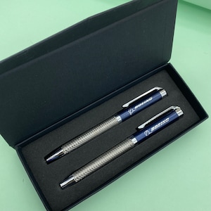 Set Boeing Metal Pen, Boeing Carbon Ball Pen, Gift for Pilot, Pen With ...