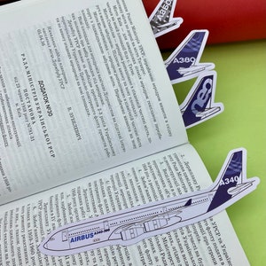 Bookmarks Boeing, Bookmarks Airbus ,aircraft Bookmark, Set of Bookmarks ...