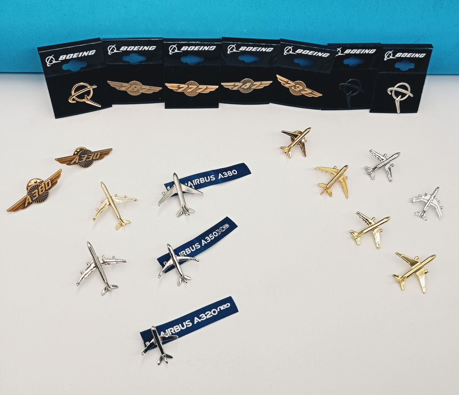 Boeing Pin, Airbus Pin, Pin With Plane, Pin With Airplane, Metal Badge ...