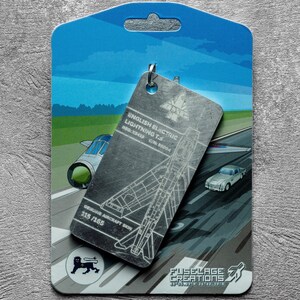 Keychain Aviation Tag English Electric Lightning, Original Aircraft ...