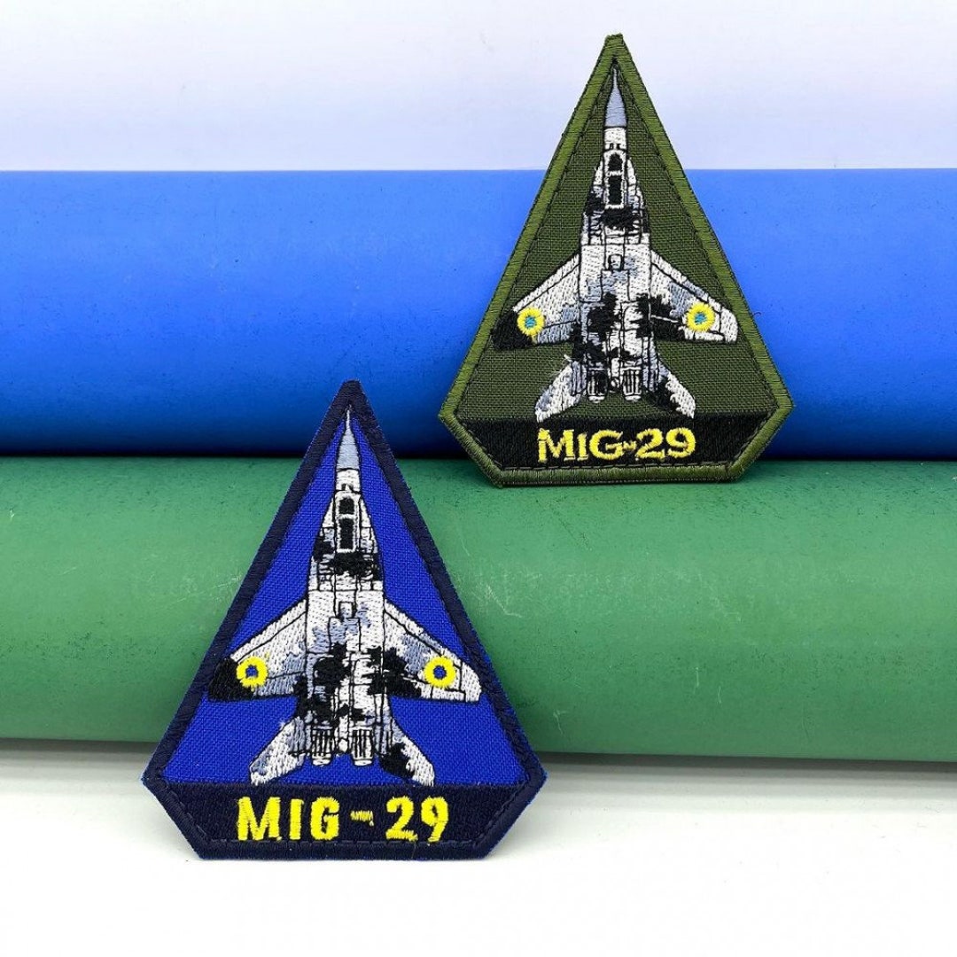 Mig-29 Aviation Patch, Patch With Airplanes, Aircraft Patch, Patch ...