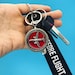 Keychain With Airplane, Rotating Middle,interactive Keychain, Keychain ...