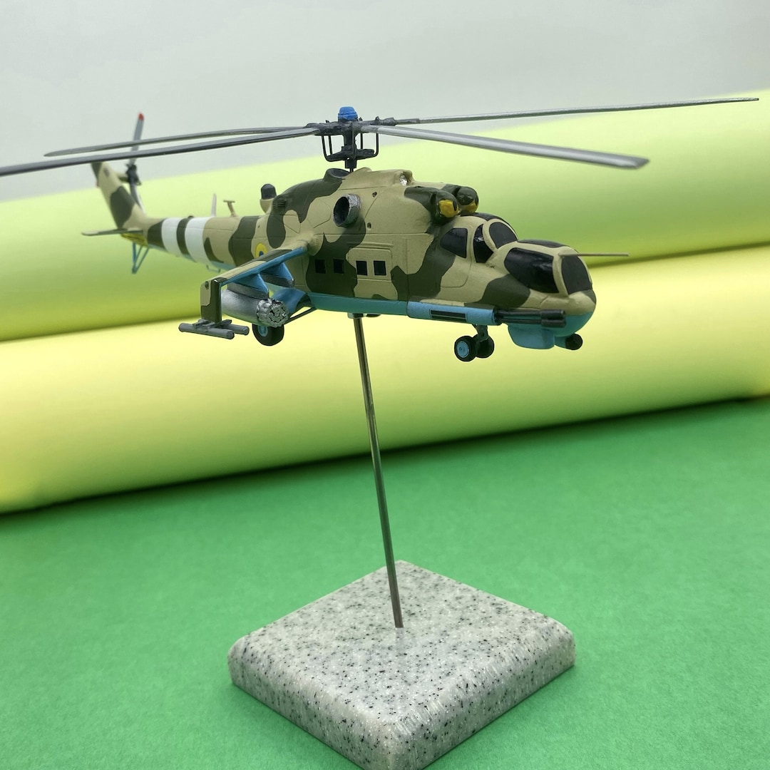 Helicopter Model Mi-24 HIND, Handmade Model, Aviation Gift, Present for ...