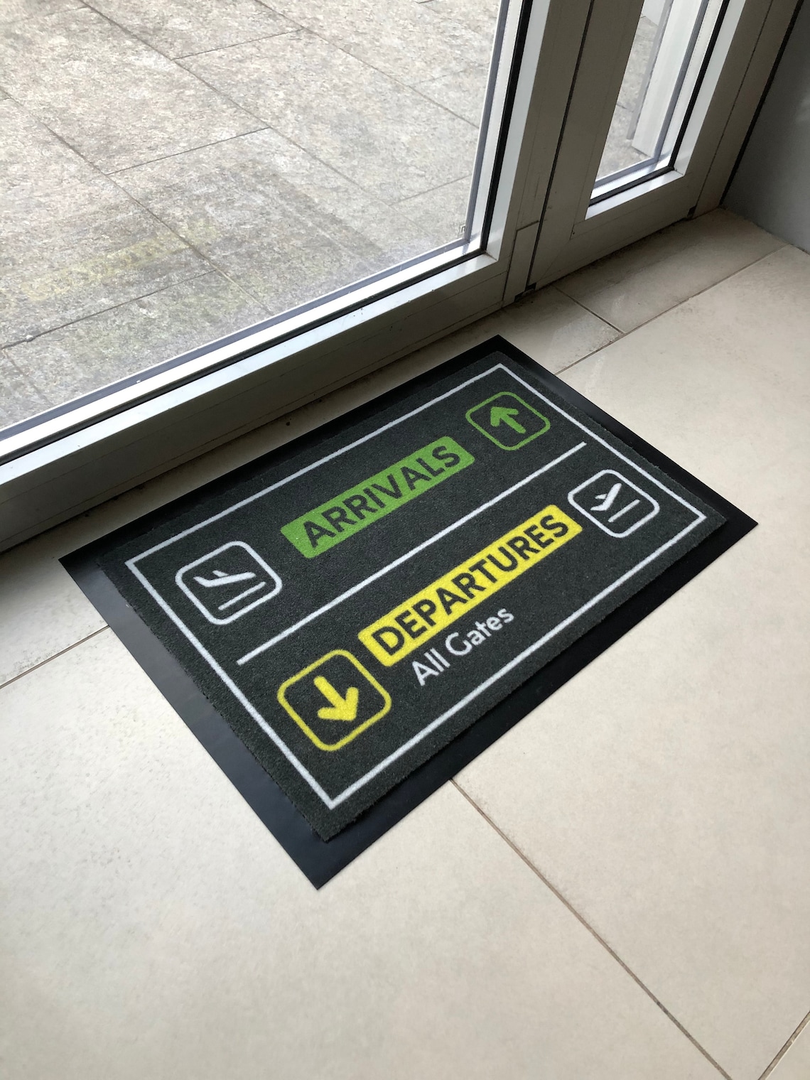 Departure Arrival Doormat Aviation Gift Present for Pilot | Etsy