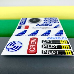 Sticker Pack Airbus, Aviation Stickers, Airbus Group, A320, A330, A350 ...