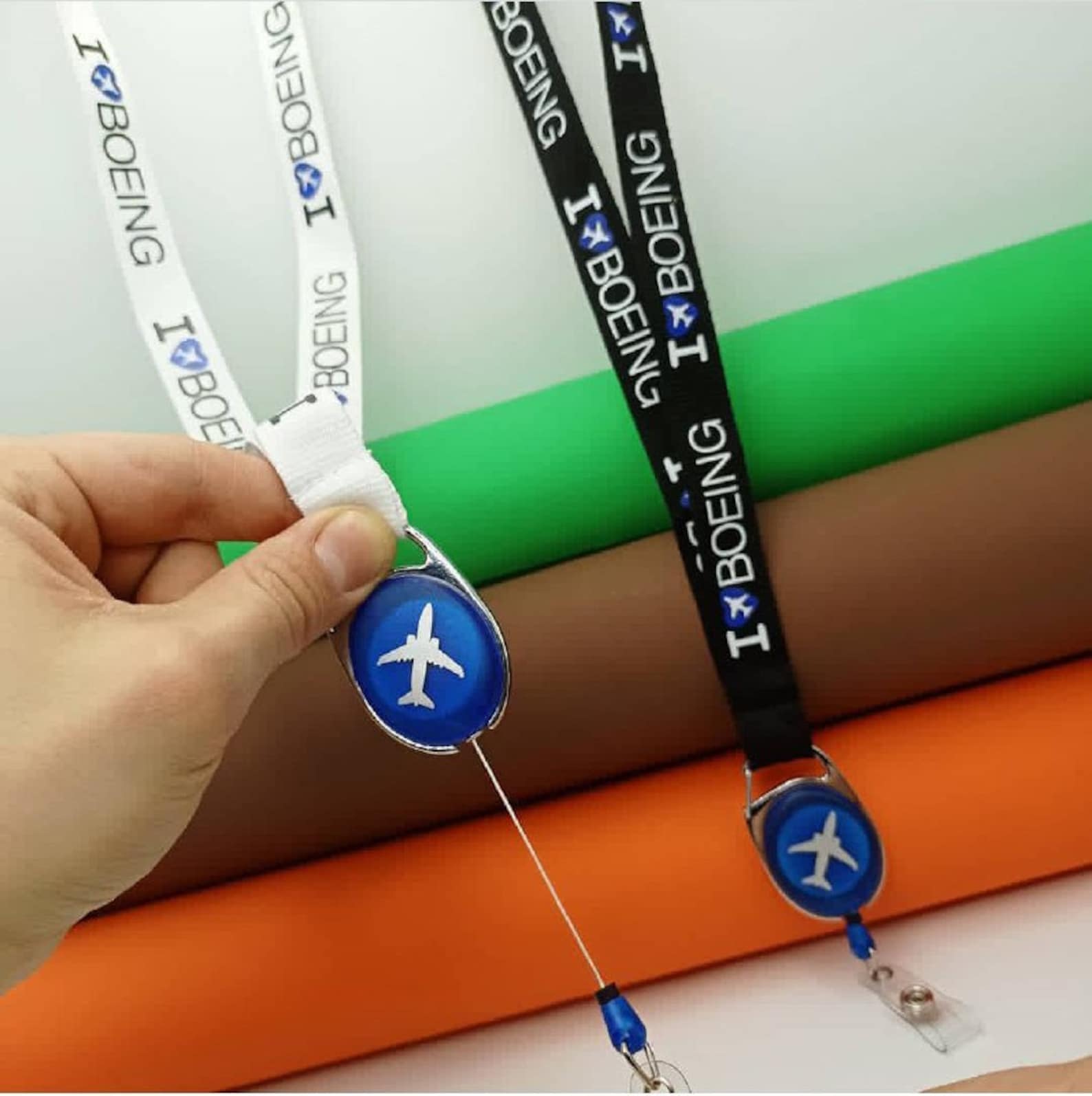 Lanyard Lanyard With Plane Lanyard With Airplane Pilot - Etsy