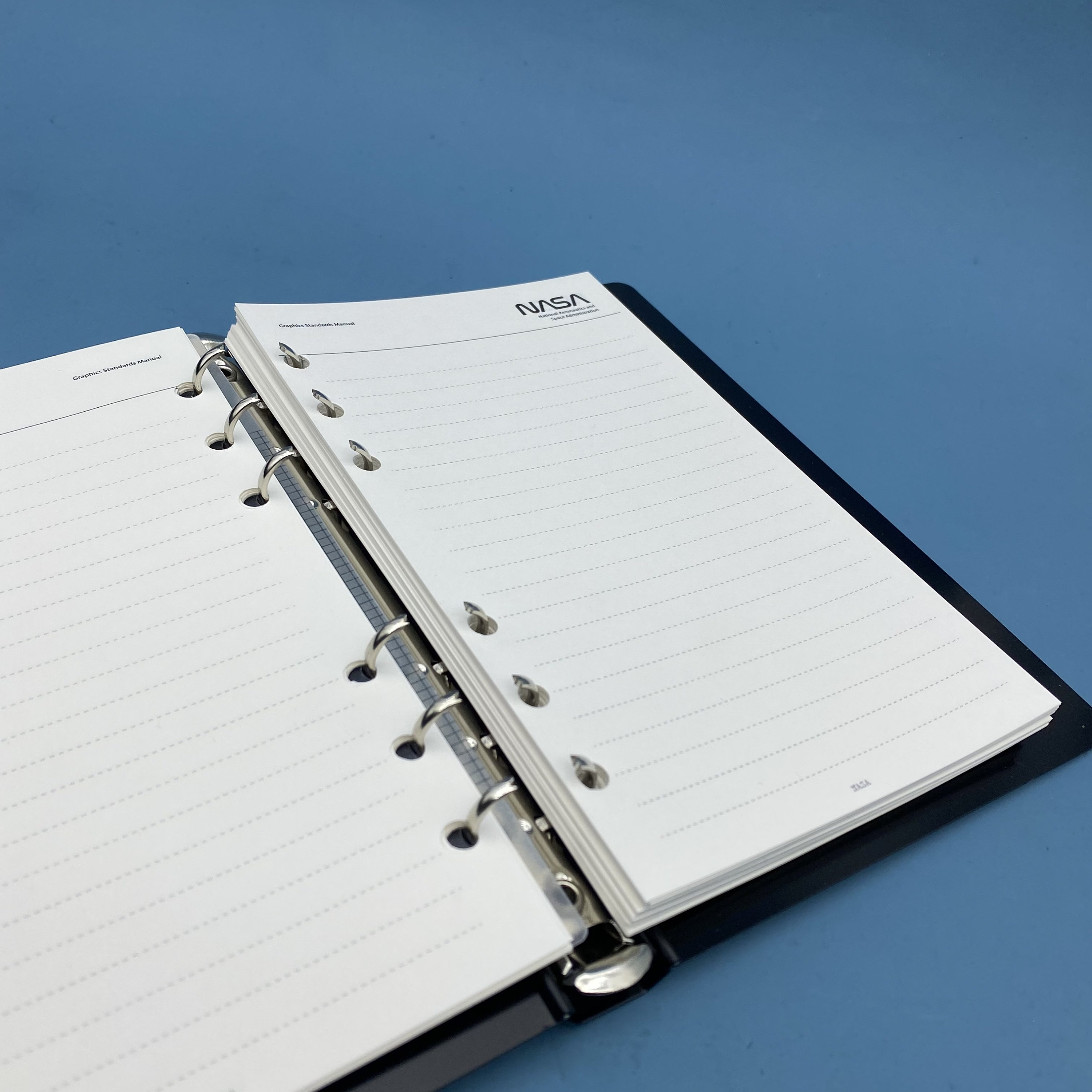 NASA Notebook BLACK, Metal Cover, Notepad, NASA Notepad, Airplane ...
